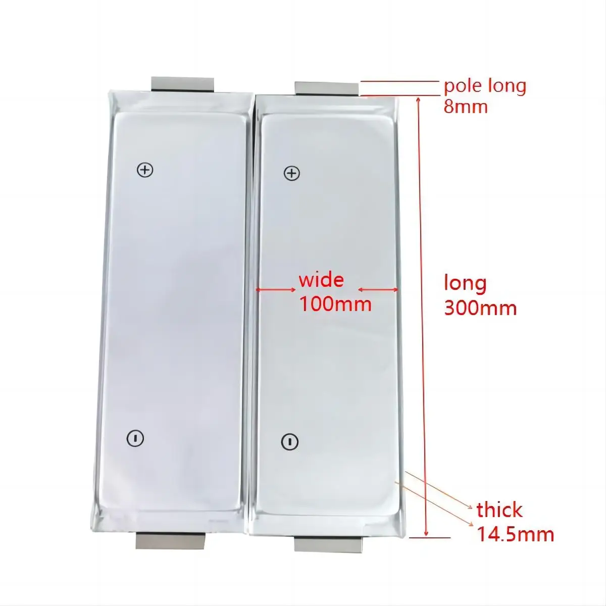 High Capacity Nmc Lithium Polymer Pouch Cells Rechargeable 3.7v 60ah ...