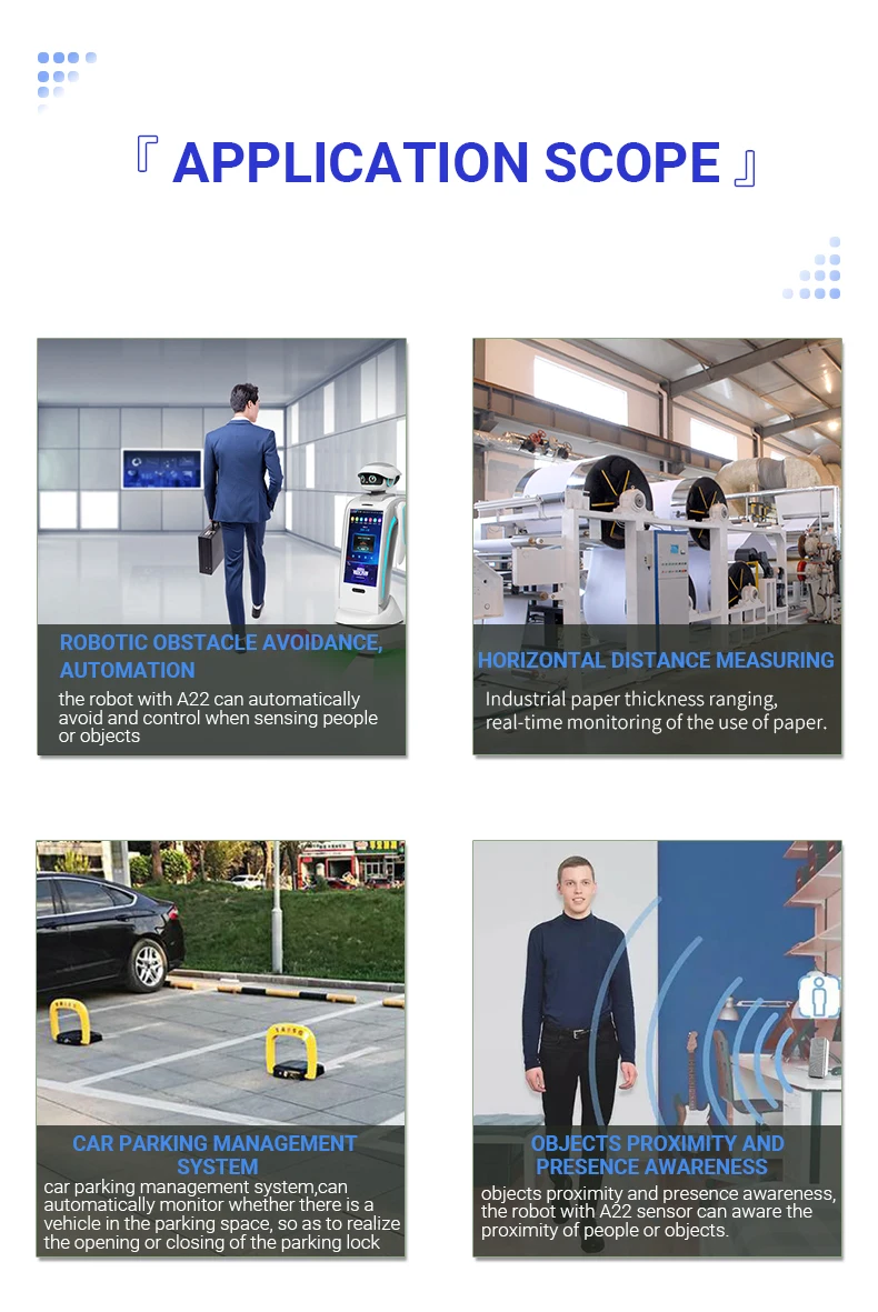 DYP L07 Ultrasonic Sensor - Top-Mounted Water Tank Level Detecting