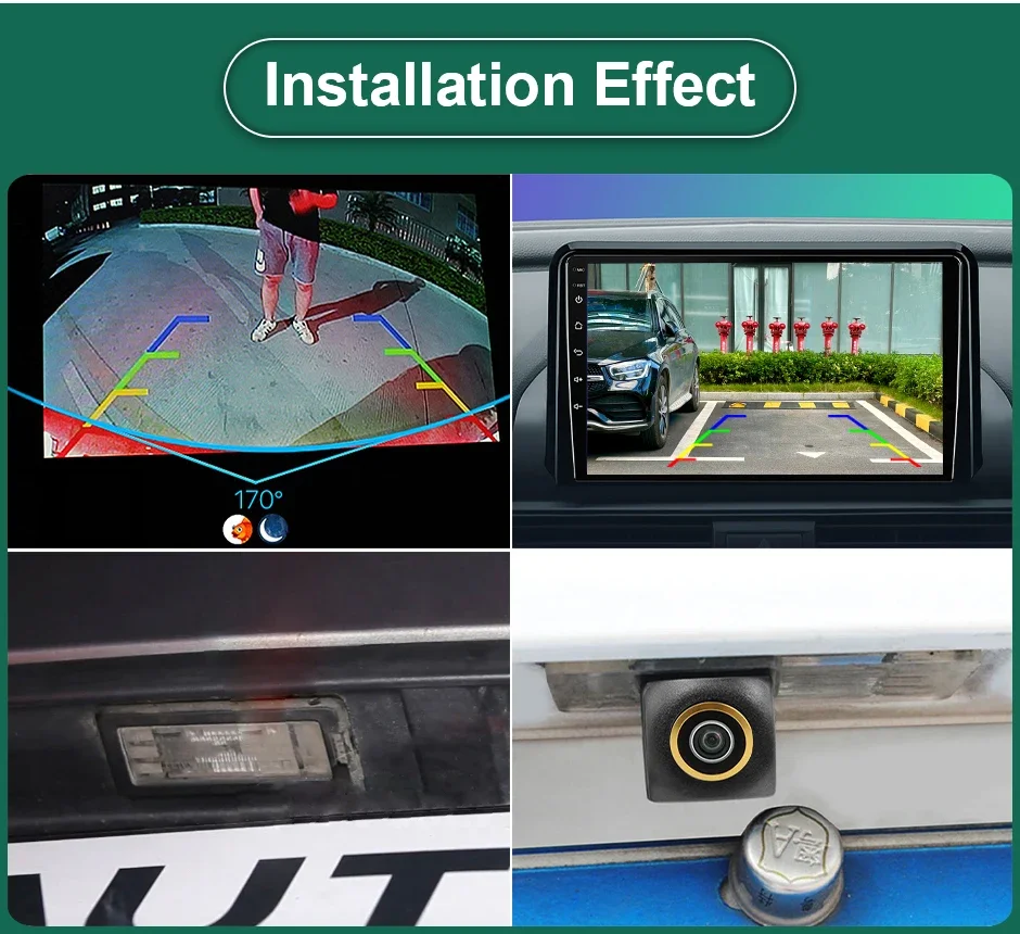 AHD 1080P Fish-Eye Lens Backup Camera for Renault Fluence
