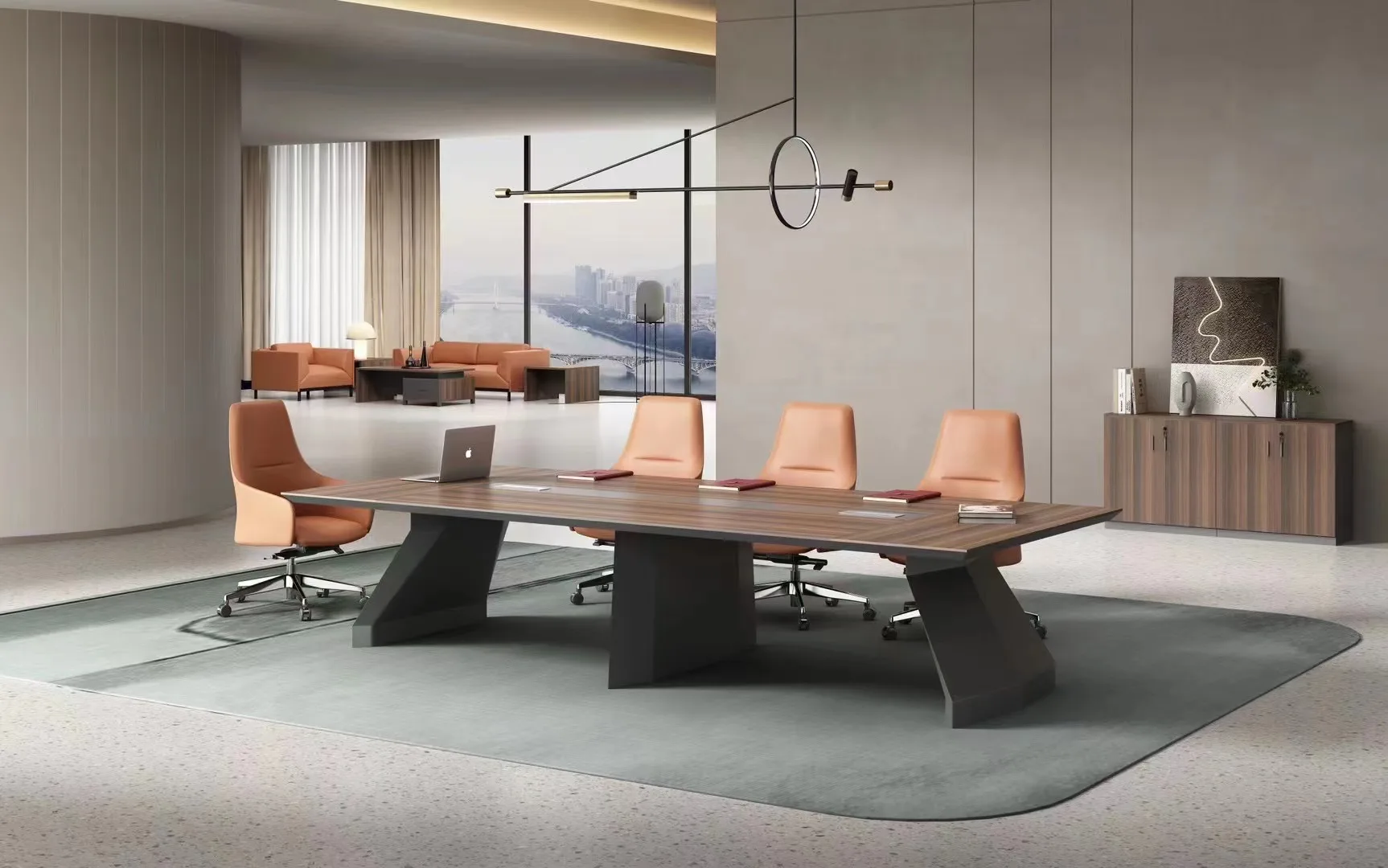 Modern 10 Person Conference Meeting Table - Buy Conference Meeting ...
