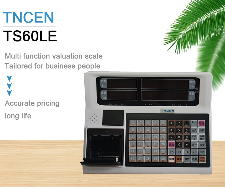30kg Wifi+rs232+ethernet LED Weighing Scale for Industry