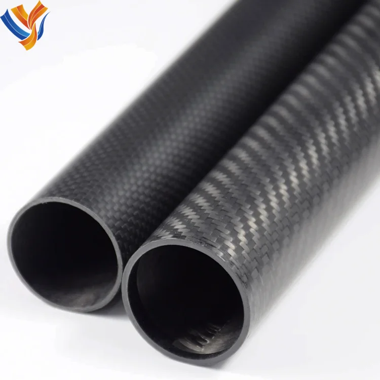 Large Diameter Carbon Fiber Tube Customize 3k Carbon Fiber Pipe - Buy ...