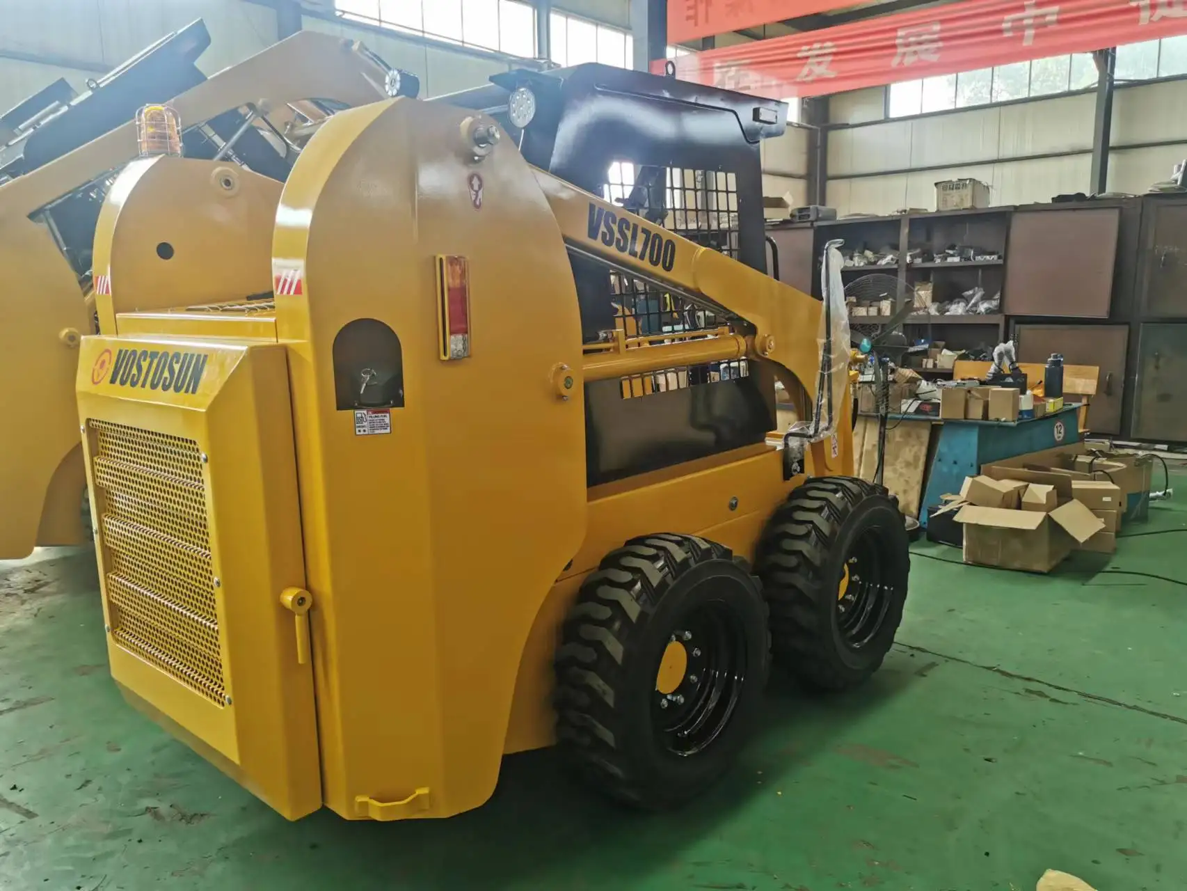 Cummins Mini Skid Steer Loader for Underground Mining Diesel Wheel ...