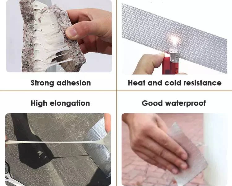 Manufacturer 5m Water Stop Leakage Aluminum Foil Waterproof Butyl ...