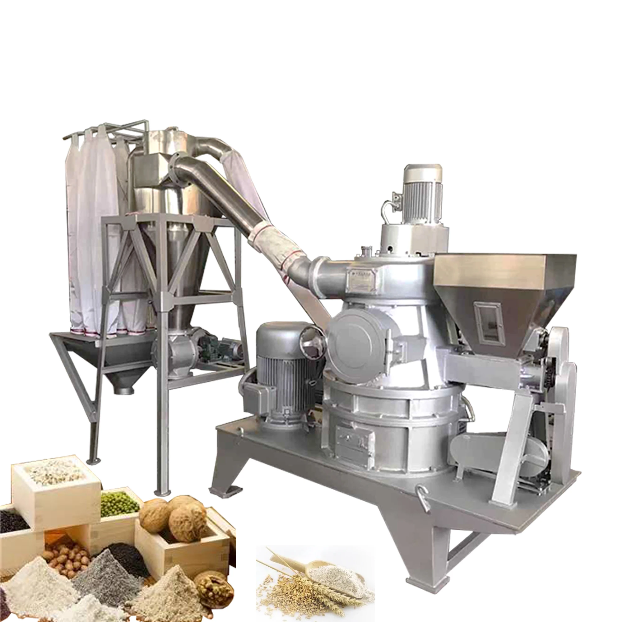 Cwf-900 Chilli Masala Ginger Spices Powder Making Machine Powder ...