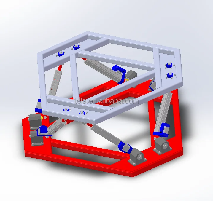 Other Amusement Park Products 6DOF Motion Platform Kits Racing ...