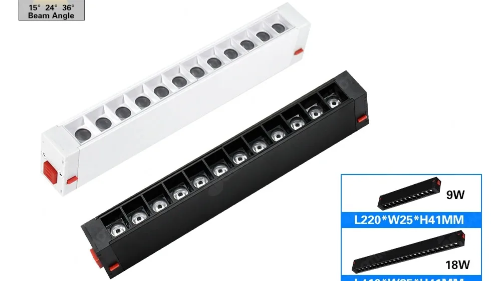 New Ceiling Rail Lighting Smart Dimmable Focus Spot Lamp Commercial ...