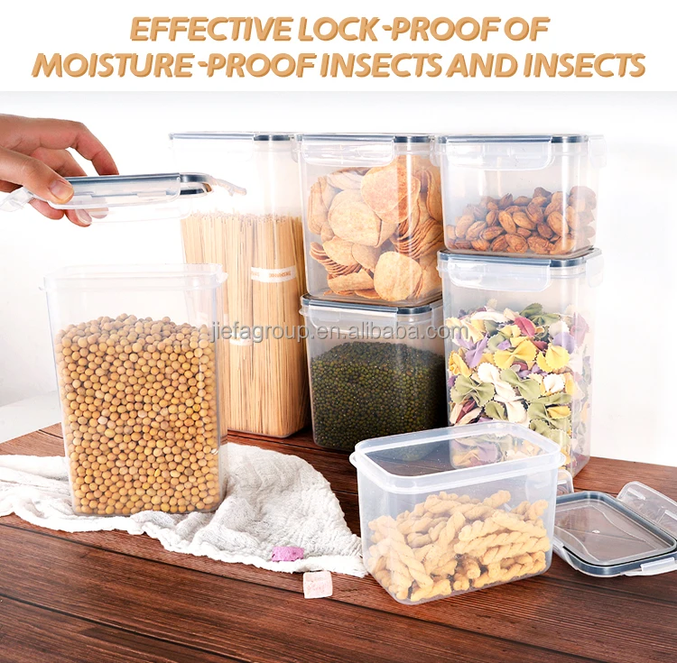 Airtight Food Storage Containers - Perfect for Pasta & Noodles