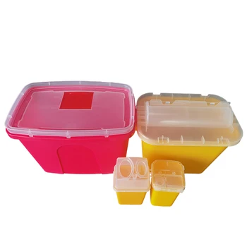 3l 5l 10l Medical Waste Disposable Plastic Sharp Boxes - Buy Disposable ...