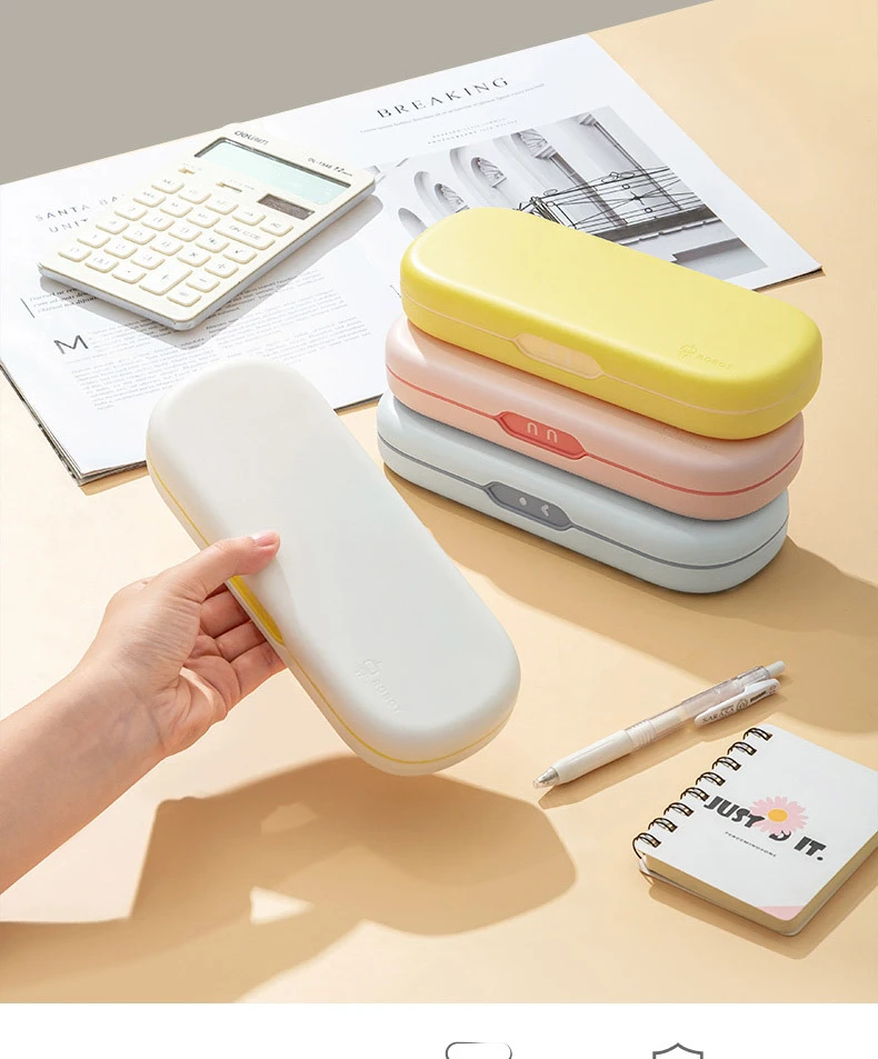 Cute & Convenient Pencil Case - Double Layer Stationery Box