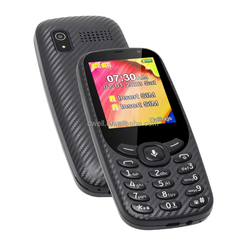 UNIWA K2408 - Feature Phone with 2.4" Keypad & 1900mah Battery