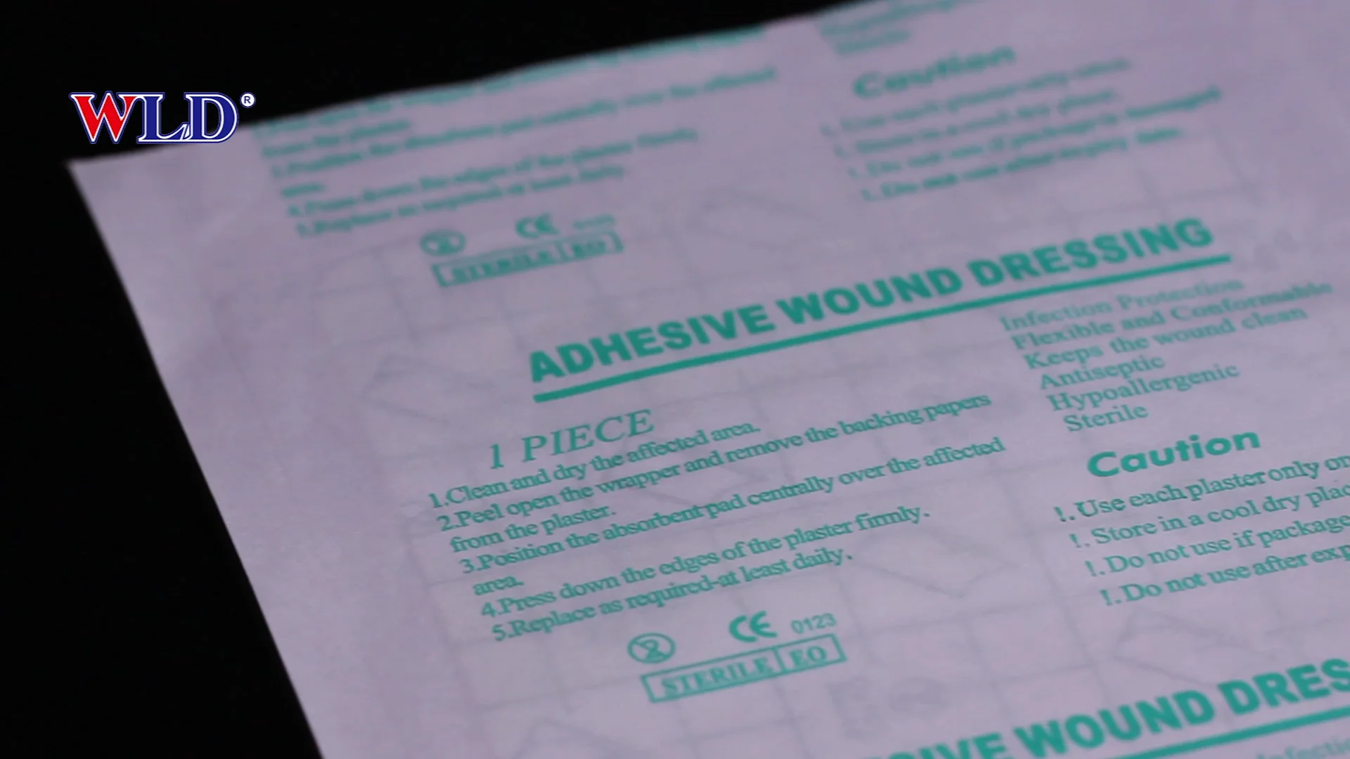 Custom Size Hydrocolloid Biobrane Burn Wound Gel Dressing - Buy Burn ...