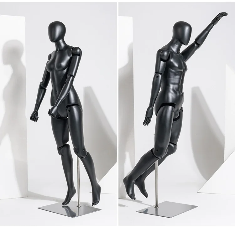 Male Robot Mannequin - Full Body Adjustable Display Model