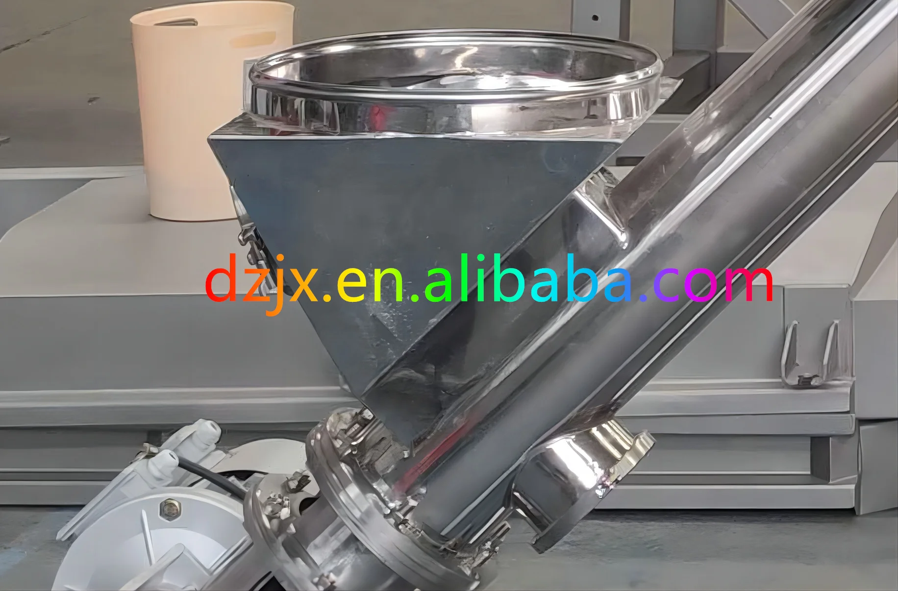 Dzjx Salt Sugar Milk Powder Stainless Steel Auger Elevator Feeder ...