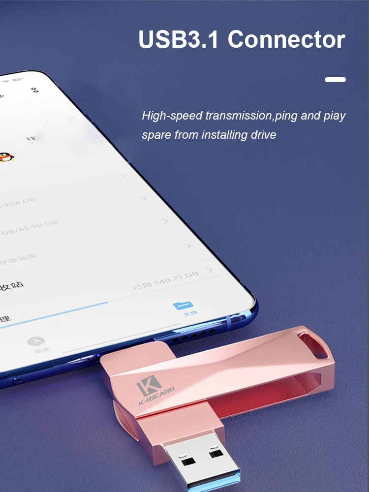 High Quality High Speed Usb 3.1 Flash Drive 256gb 512gb 1tb 2tb U Disk ...