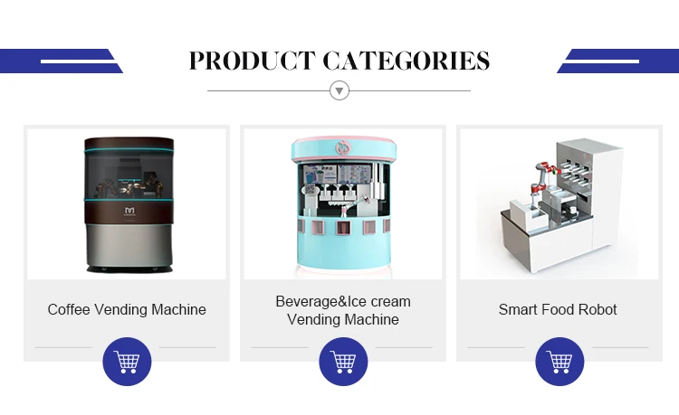 Smart Robotic Coffee Kiosk - Efficient & Versatile Vending