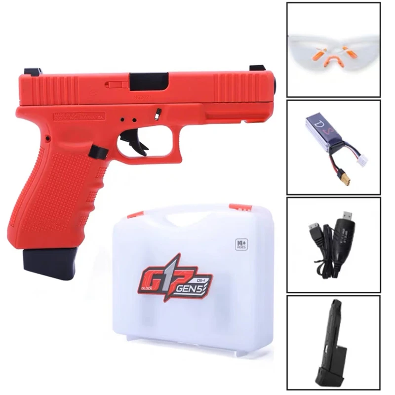 Nylon Glk17 Fire Control Chip Pistol Toy Automatic Gel Ball Blaster ...