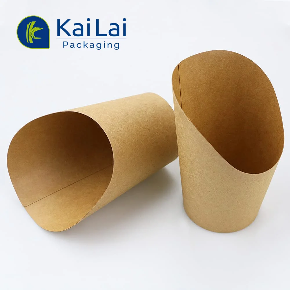 Recyclable Disposable charcuterie potato paper chip cup custom paper ...