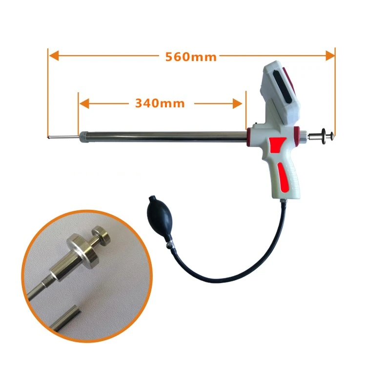 Cow Visual Artificial Insemination Gun With Camera Inseminator Farm Equipment Upgrade Goat Sheep ...