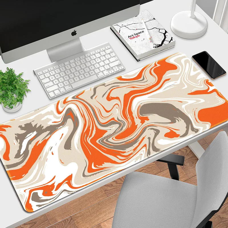 Custom Wholesale Abstract Strata Liquid Fluid Pattern Mouse Pad