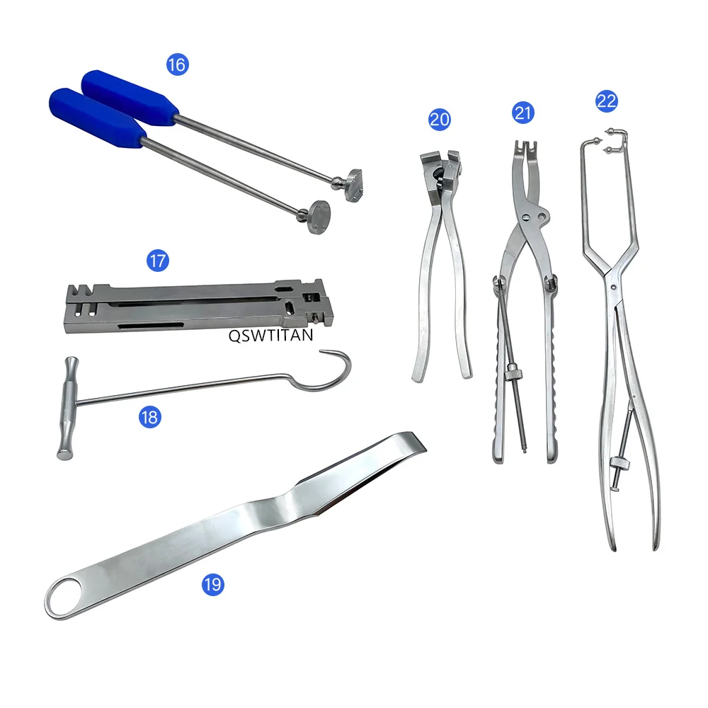 Orthopedic Set Pelvic Reconstruction Plate Instrument Set With ...