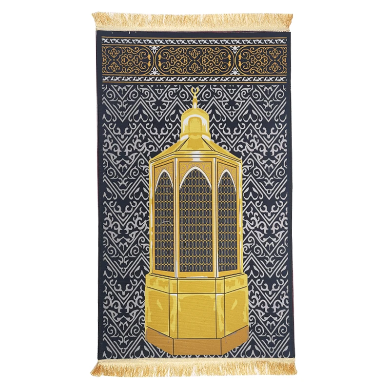Islamic Premium Prayer Mat - Soft, Padded, and Versatile