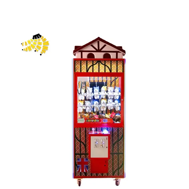 Xjd-469 Small Claw Crane Machine Arcade Toys Plush Coin Operated Games ...