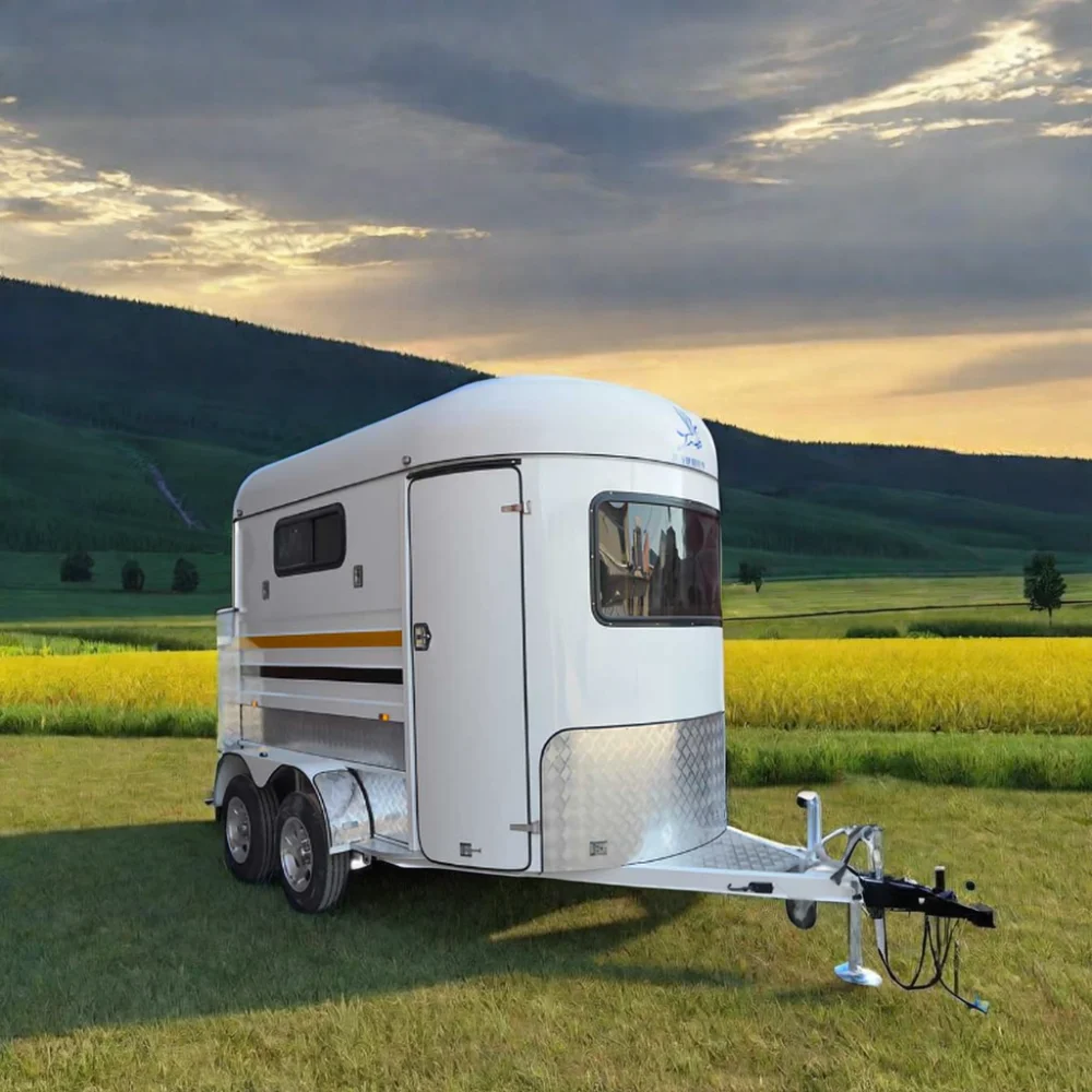 Aox Deluxe Straight Load Horse Trailers Aox-2hsl-d Customizable With ...