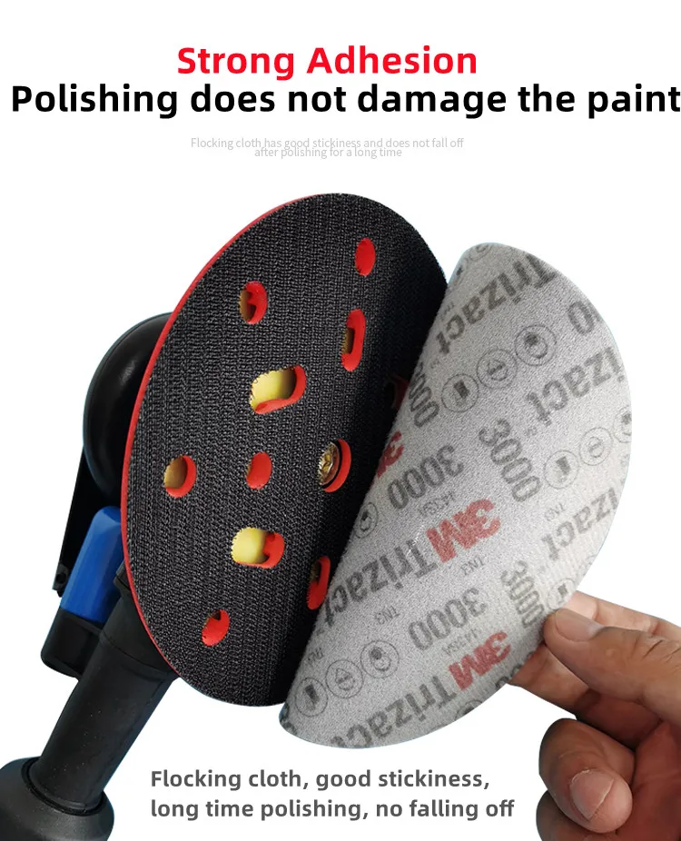 6 Inch 3m 3000grit 5000grit Trizact Sanding Sponge Abrasive Sponge Pad ...