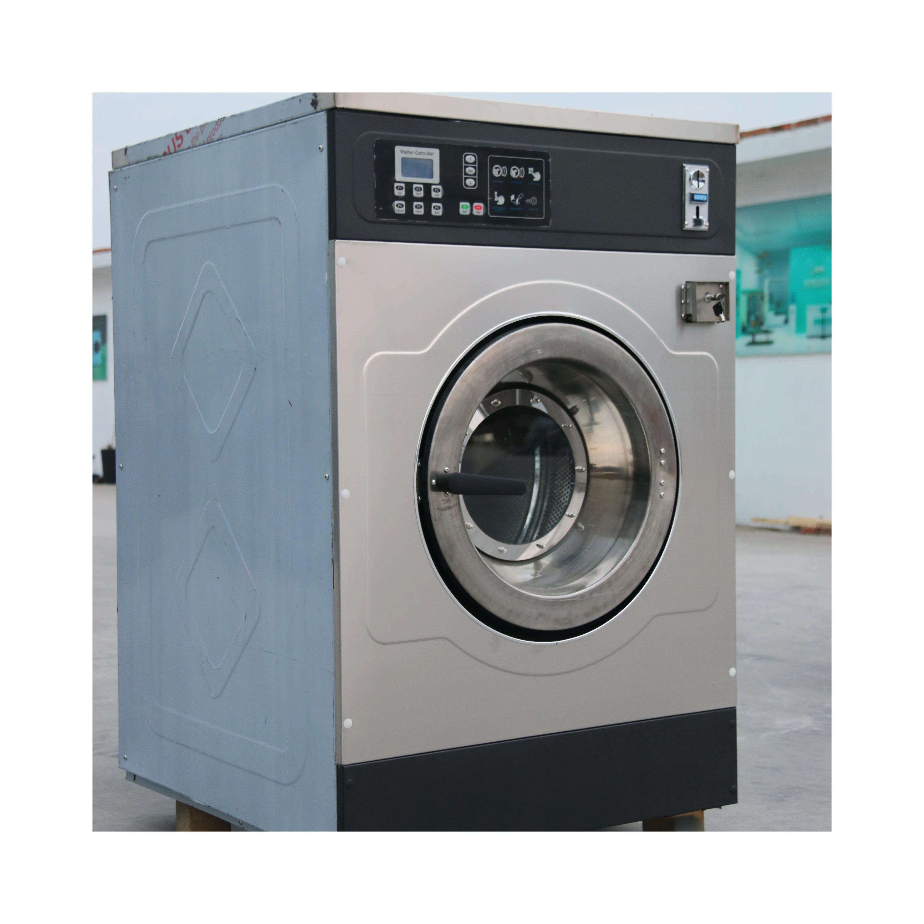 3 Warranty Coin/card Operated Laundry Washing Machine Good Price For ...