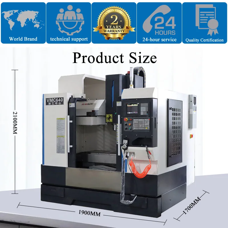 Small Vertical Machining Center Vmc Series Vmc640 Hobby China Cnc ...