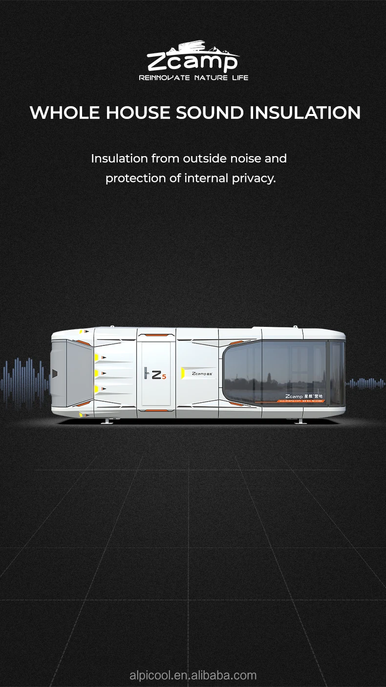 Zcamp Z5 Luxury Prefabricated Houses - Modern & Expandable