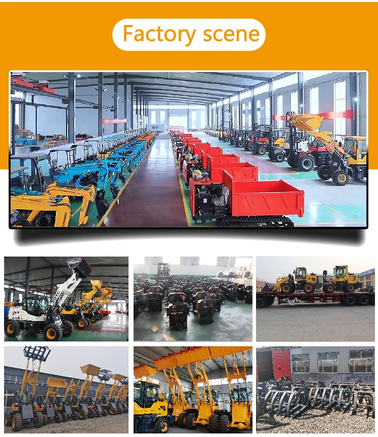 Factory Directly Supply Hydraulic Wheel Loader Small Front Wheel Loader ...