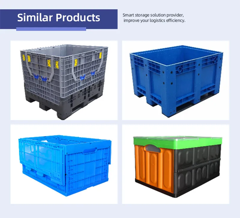 Collapsible Crates - Durable, Foldable Storage Solutions