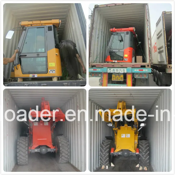 China 2700kg Mini Articulated Front End Wheel Loader Hzm 927 With Parts ...