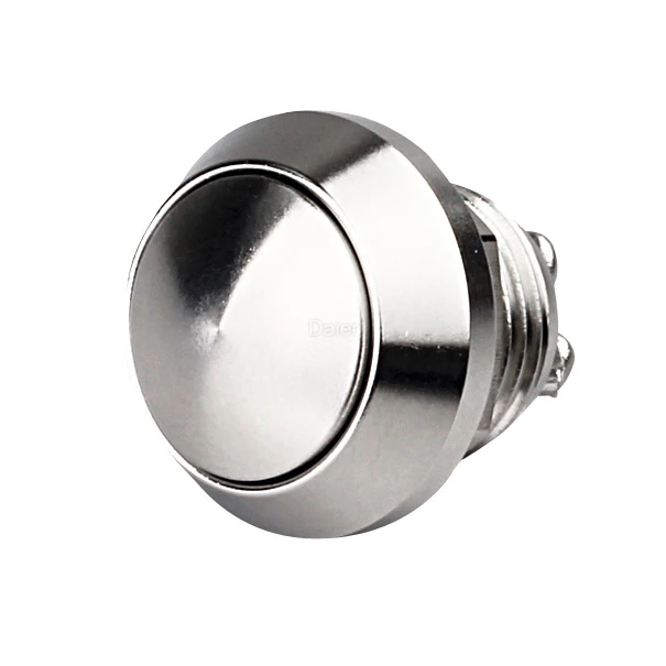 2A 36V 12mm Push Button Switch Metal Dome Push Button Momentary 12mm ...