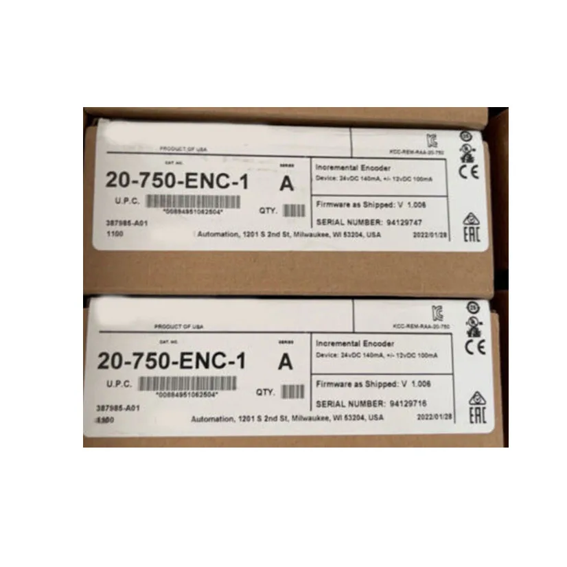 20-750-enc-1 Plc Powerflex 750 Incremental Module New And Original New ...