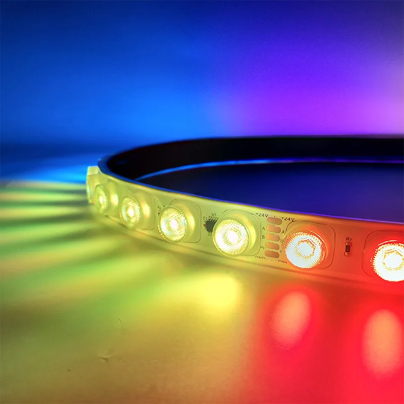 IP67 RGB Digital Wall Washer DMX Flexible Facade Light Strip ...