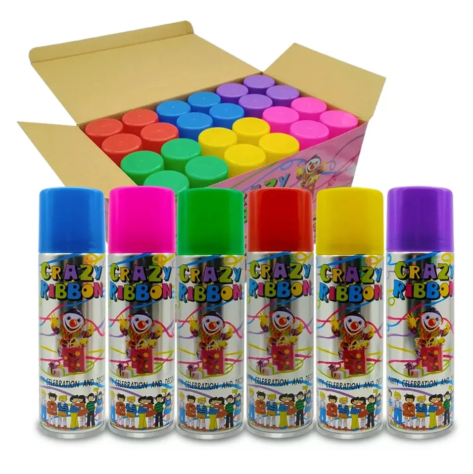 Factory Wholesale Silly String/party String Spray/color Party String ...