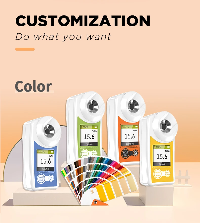 Digital Refractometer - Precision Brix Meter for Lab Testing