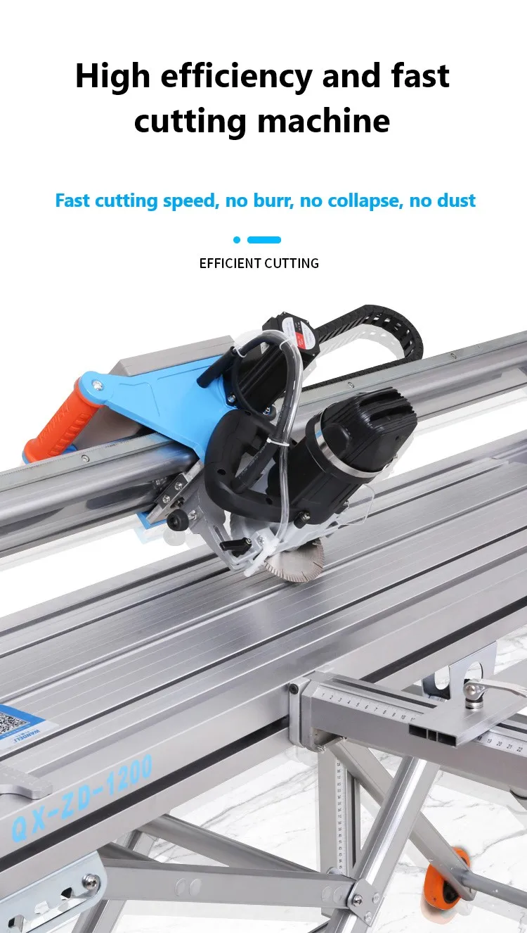 Wandeli QX-ZD-1200 Portable Marble Tile Cutting Machine - Efficient ...