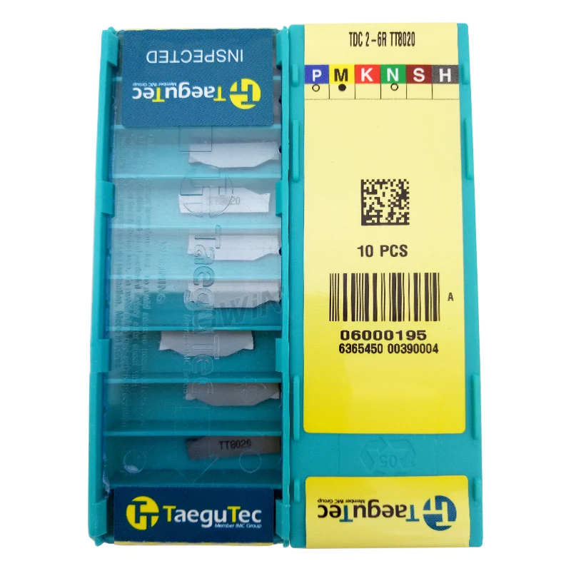 Taegutecs 100% Original Shallow Groove Insert Tdj2 Tdj3 Tt9030 Tdc2-6l ...