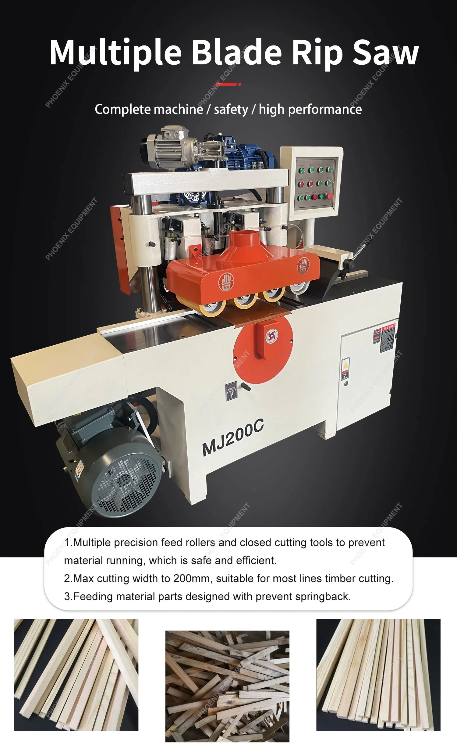Automatic Multiblade Cutting Circular Saw Mills Wood Cutting Sawmill ...