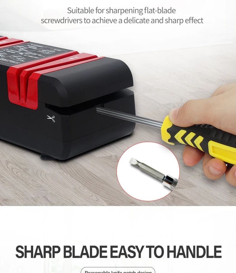 Multifunctional Electric Knife Sharpener - Durable & Efficient
