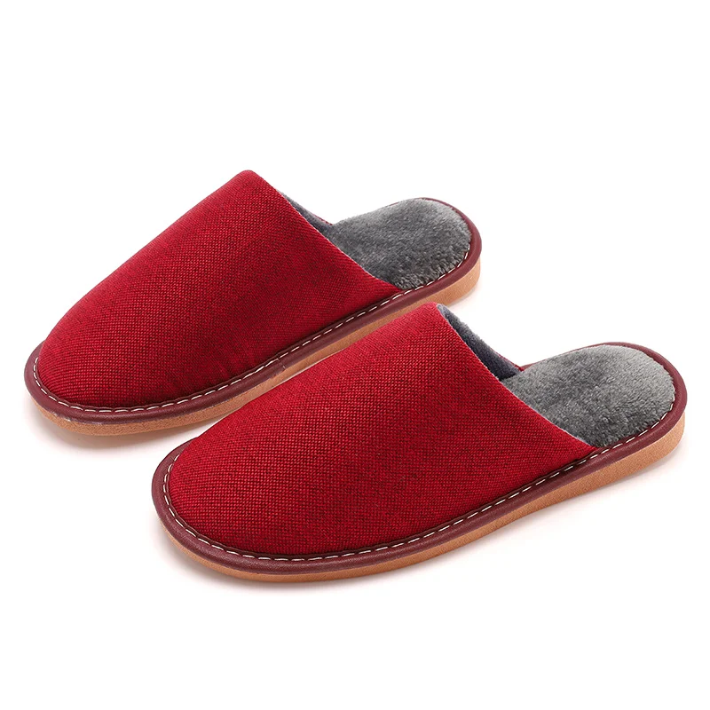 Whosale Cotton Indoor Outdoor House Slippers Custom Slippers With Logo ...