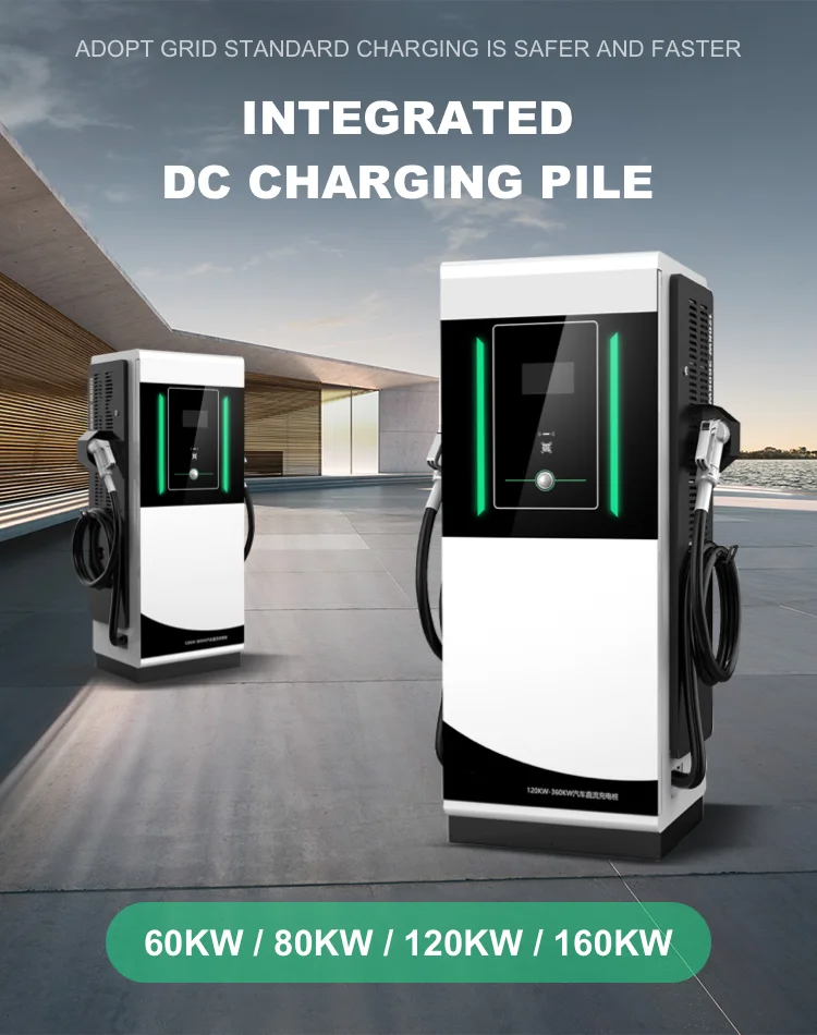 Smart Frid Card Ocpp Ccs1 Ccs2 60kw 80kw 100kw 120kw 160kw Dc Ev Charger New Energy Car Vehicle ...