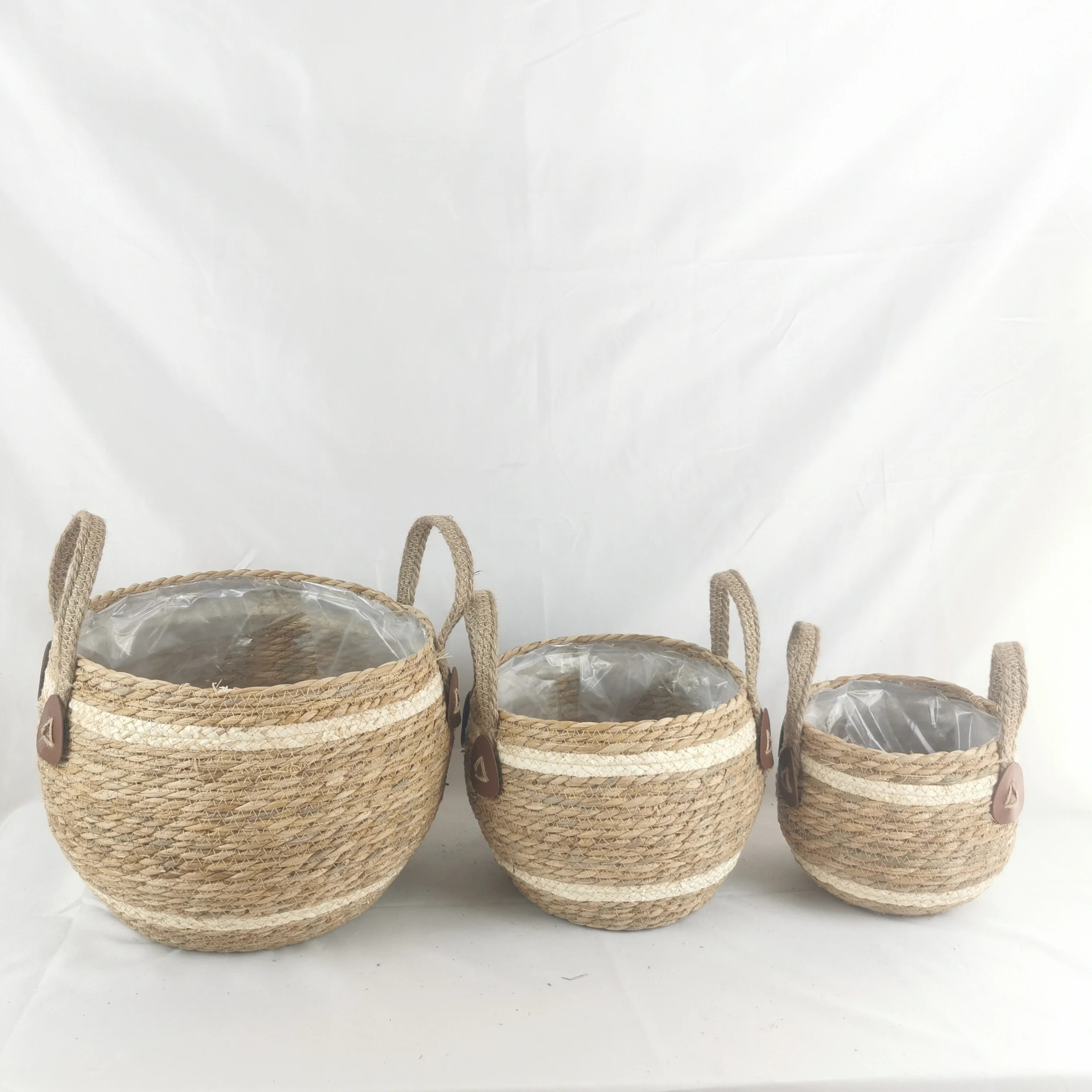 Rattan Willow Straw Planters Large Outdoor - Buy Plant Stand Basket ...