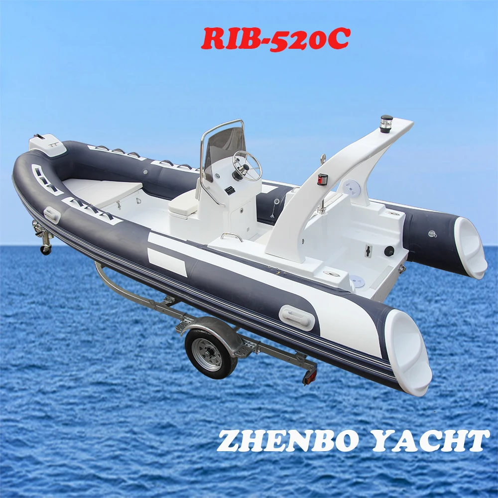 5.2m Rib Boat with Hypalon - Ideal for Water Sports & Rescue