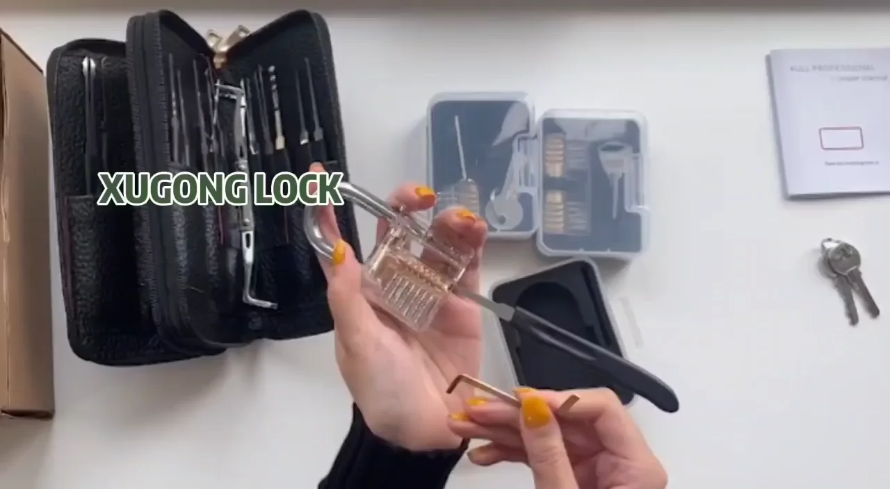 Rare Element Good Easy Lock Picking Tools Pick Lockpick Training Set ...