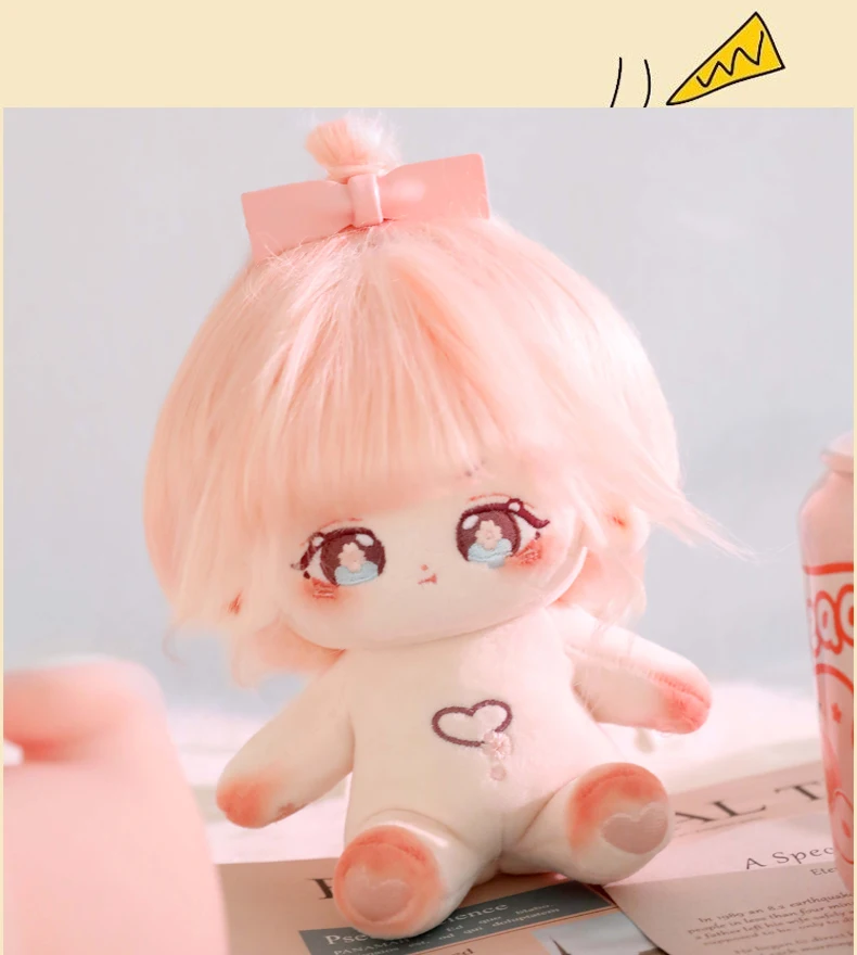 High Quality Korean 20cm Kpop Idol Dolls Cute Plushie Stuffed Custom ...